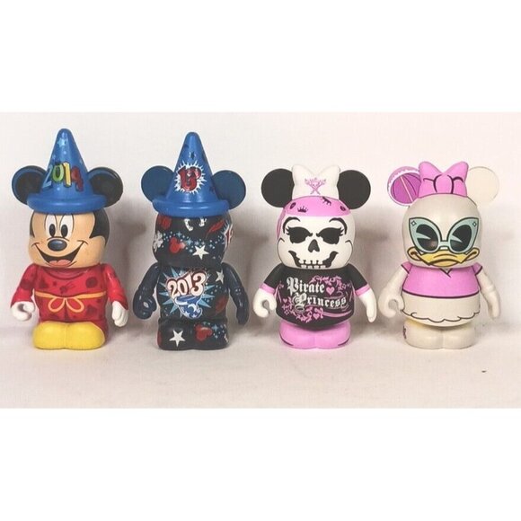 Toys | Disney Vinylmation Mickey Mouse Figurines Various 4 Set 2132014 ...